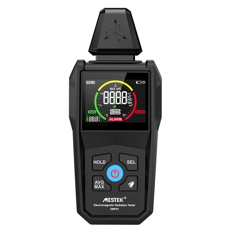 MESTEK EMF01 Electromagnetic Radiation Detector Highly Sensitive 3-Axis ...