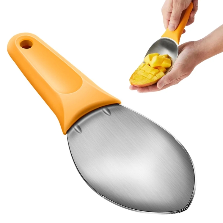 Mango Slicing and Dicing Tool Multifunctional Stainless Steel Fruit ...