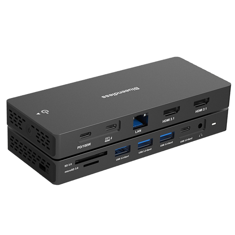 Blueendless 12-In-1 HD สถานีเชื่อมต่อมัลติฟังก์ชั่น 10Gbps แยกพร้อม ...