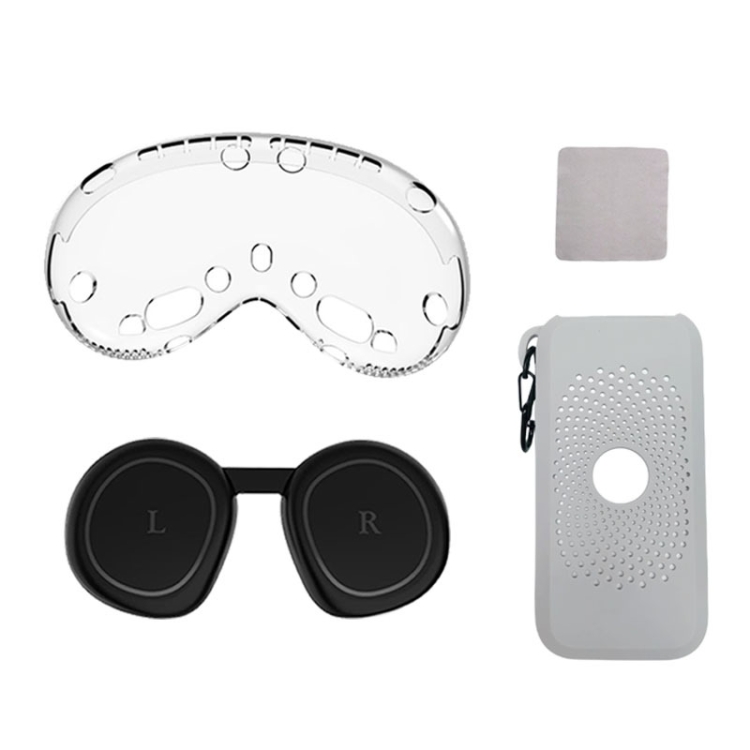 สำหรับ Apple Vision Pro 4 In 1 Kit ฝาครอบเลนส์อุปกรณ์เสริมเคสป้องกัน ...