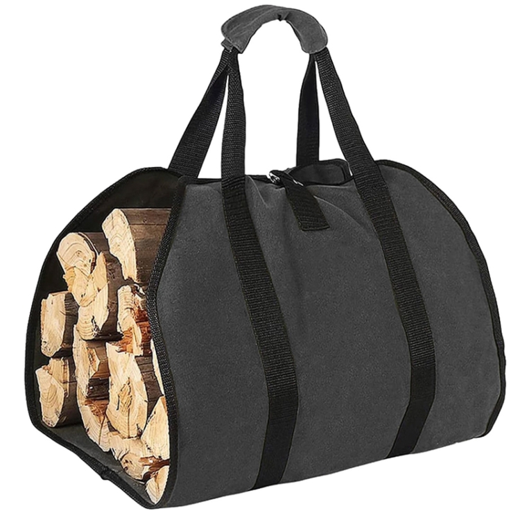 Outdoor Large Capacity Firewood Storage Bag Portable And Durable ...