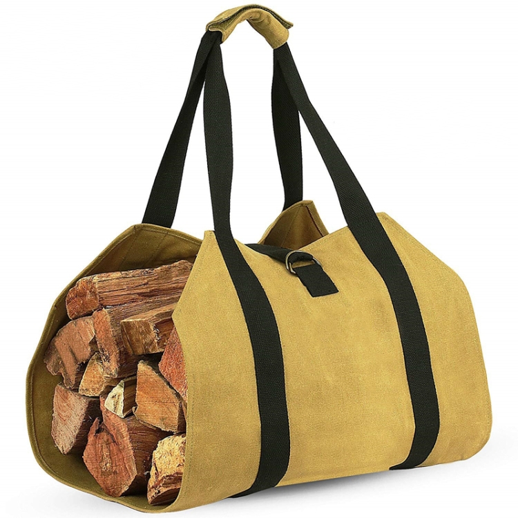 Outdoor Large Capacity Firewood Storage Bag Portable And Durable ...