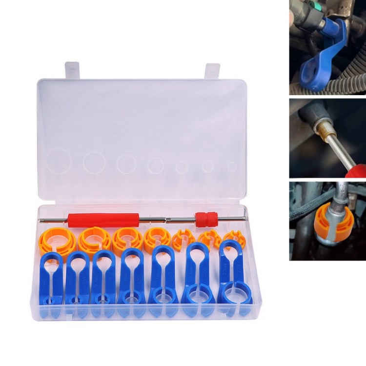 16pcs /Box Car Air Conditioning Pipe Removal Tools Set Fuel Pipe Quick ...