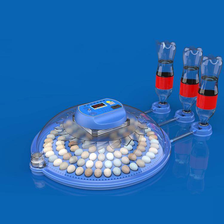 8pcs Egg Automatic Incubator Supports 12V And 220V Power Supply, EU Plug