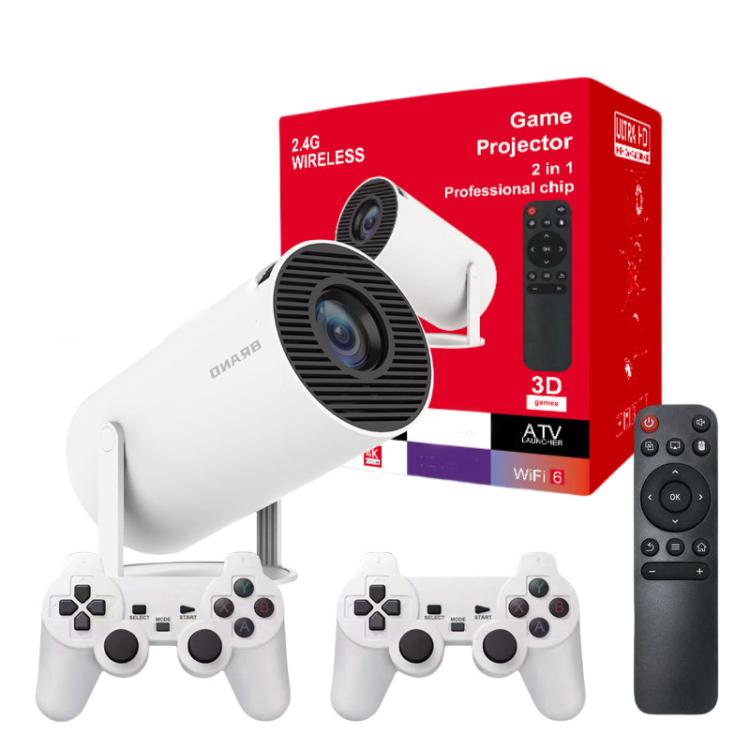 HY300 Game Projector Android 11 System With Wireless Gaming Controller ...