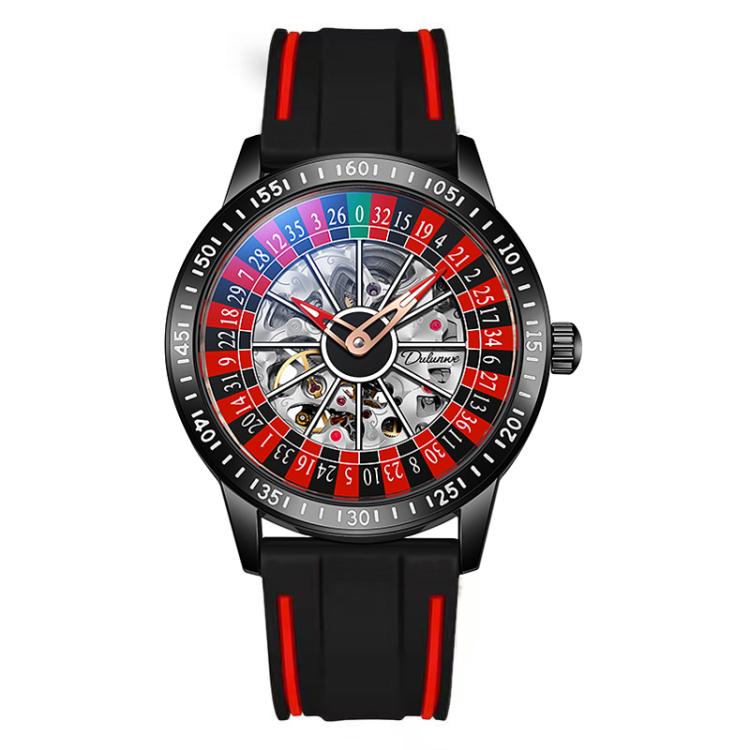 Dulunwe 6061A 30m Waterproof Rotating Dial Mechanical Watch, Color ...