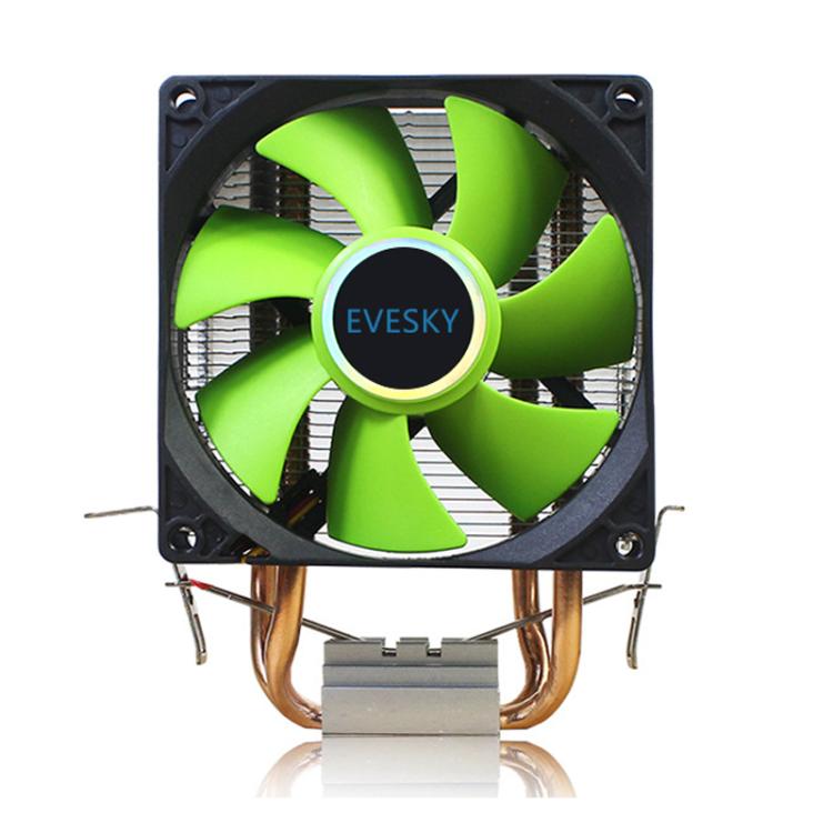 EVESKY CPU Cooler PC Radiator 1850-2200 RPM Quiet Fan For Intel LGA775 ...