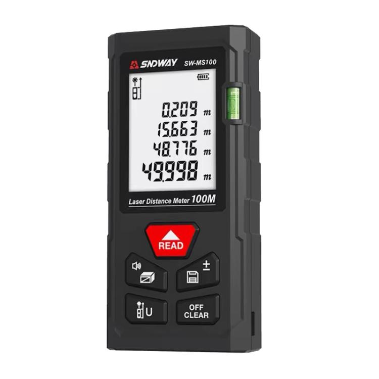 SNDWAY SW-MS50 50M Laser Distance Measuring Instrument High Precision ...