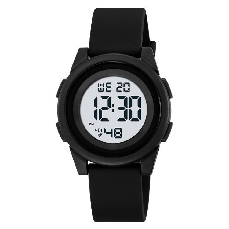 SKMEI 2429 Youth Electronic Watch Simple Outdoor Sports Watch(Black Blue)