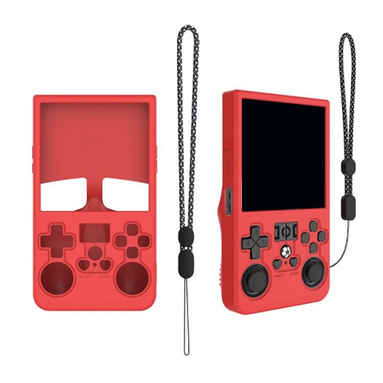 For R36 MAX Handheld Game Consoles Dustproof Silicone Protective Cover ...
