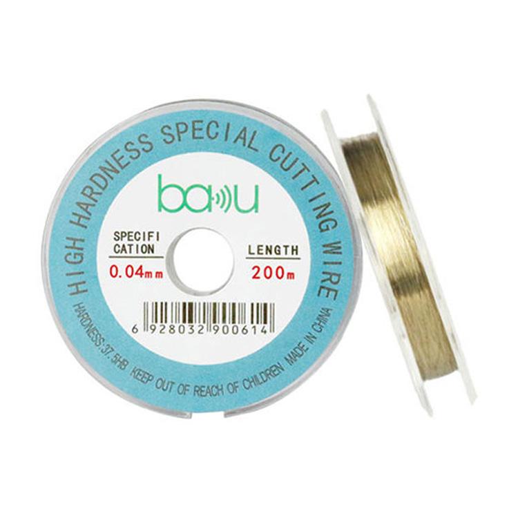 BAKU 0.06mm 200m/329ft Carbon Steel Screen Separator Cutting Wire for Smartphone & Tablet LCD ...
