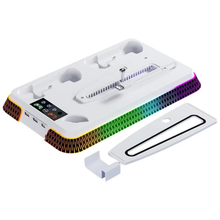 For PS5 Pro / PS5 Slim / PS5 Multifunctional Cooling Base With Dual ...