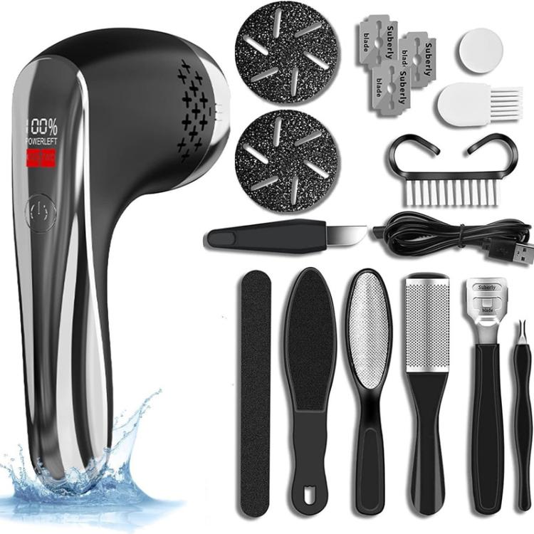 C6497 Digital Display Waterproof Electric Foot File Dead Skin Removal ...
