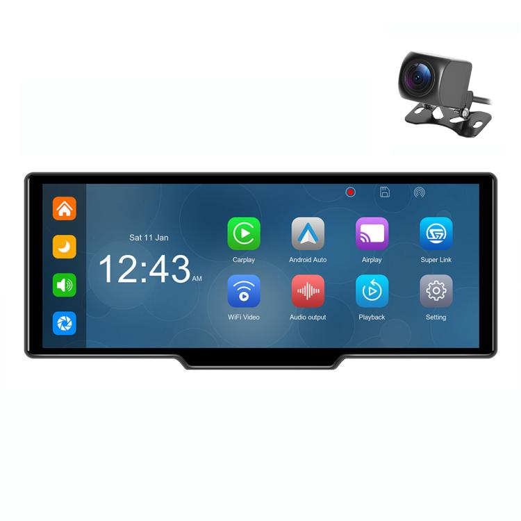 10.26 inch 4K HD Car Recorder Car Navigator Carplay Car Center Monitor