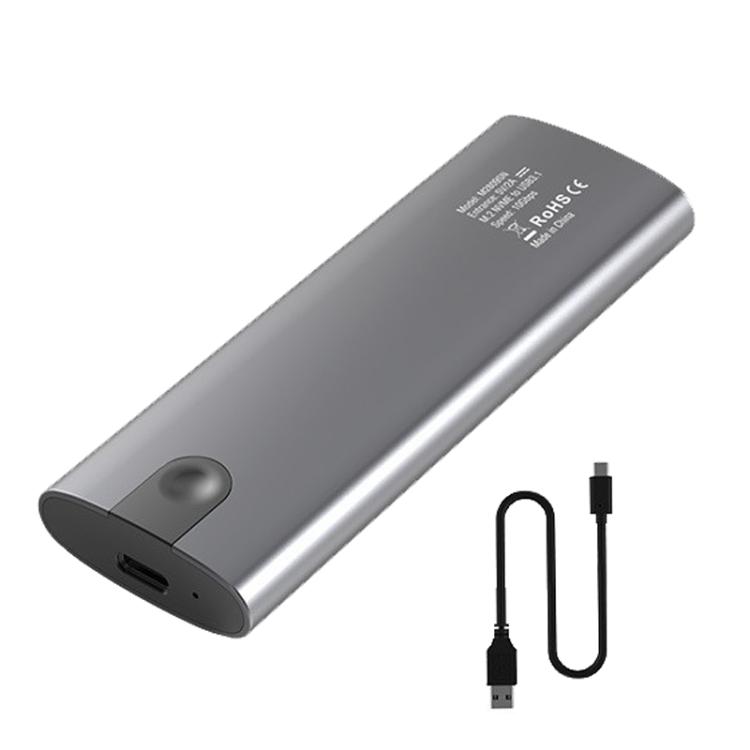 Blueendless M.2 Dual-Protocol Portable Hard Drive Enclosure NVMe/SATA ...