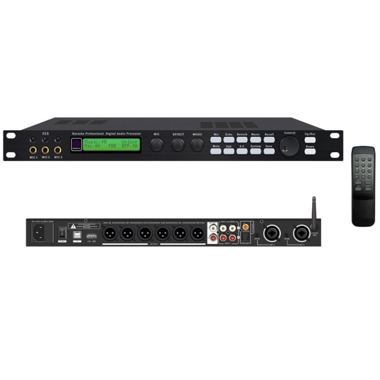 X5S Digital Effects Processor With Feedback Suppression Anti ...