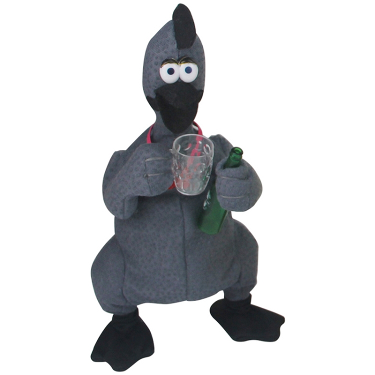 Electric Chicken Screaming Cock Drinking Beer Singing Dancing Prank ...