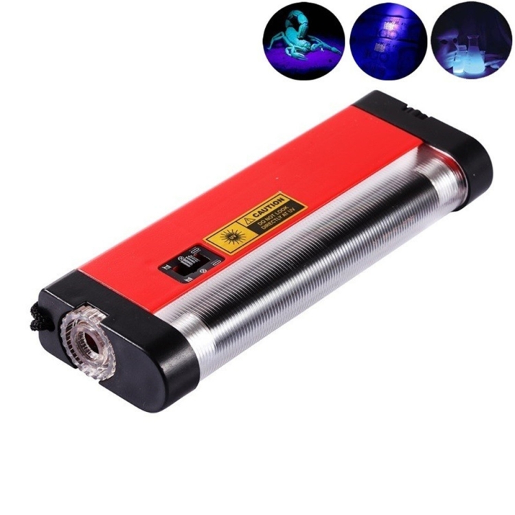 Mini 2 in 1 Handheld Backlight UV LED Money Detector LED Flashlight ...