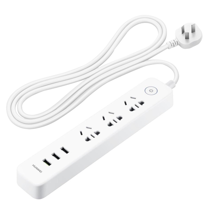 Huawei 9V 2A 18W QC Charger Power Socket พร้อมพอร์ต USB 3x ปลั๊ก US