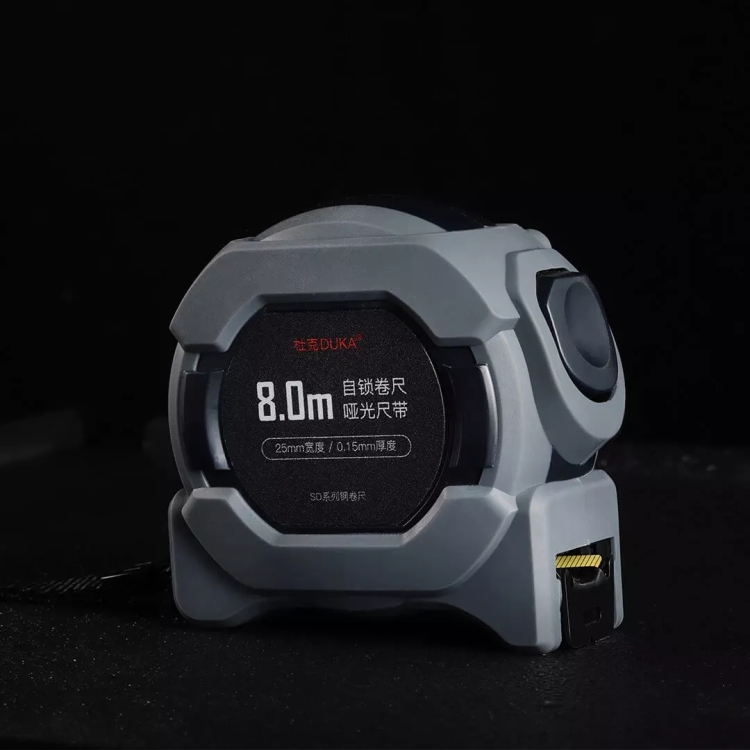 Xiaomi Youpin DUKA 8m High Precision SD Steel Tape Frosted Retractable ...