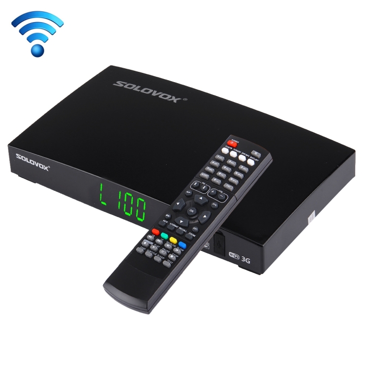 Original SOLOVOX F8S HD Digital Satellite Receiver Support 2 x USB, USB ...