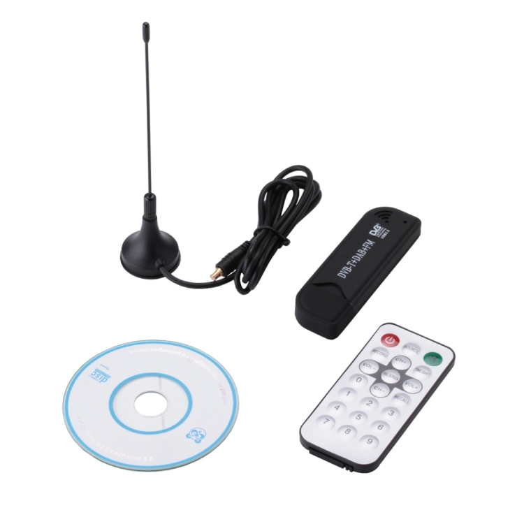 RTL2832U + R820T Mini DVB-T + DAB + FM USB Dongle ทีวีดิจิตอล / ตัวรับ ...