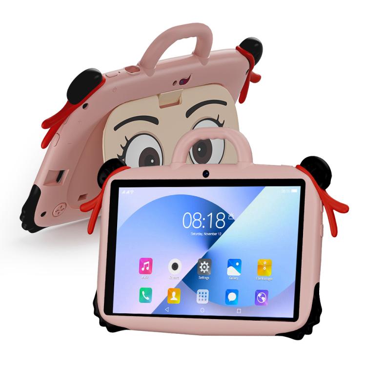 BDF 7 inch WiFi Kids Tablet PC with Nezha Silicone Case, 4GB+64GB ...