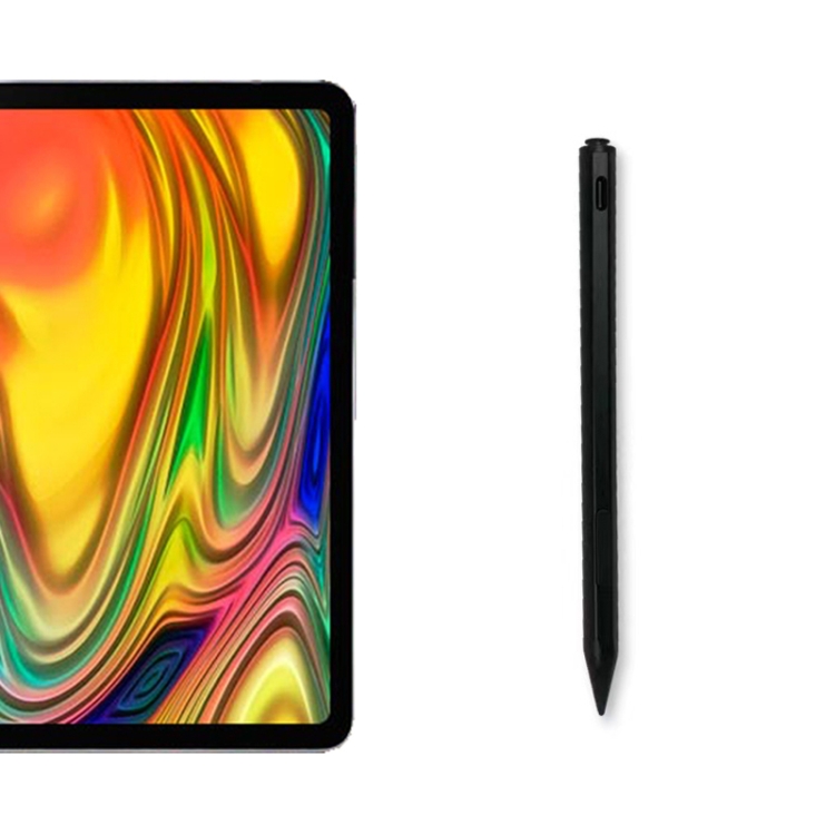 WR19 4096 USB-C/Type-C 압력 감지 스타일러스 펜(검정색)