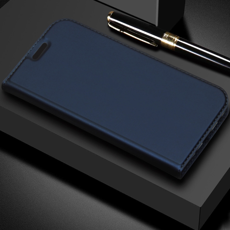 DZGOGO ISKIN Series Slight Frosted PU+ TPU Case for Google Pixel 3a (Blue)