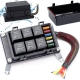 24V 4 Pin Car 6 Slots IP66 Waterproof Relay Fuse Box with Cable