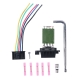 A6234 Car Blower Resistance Module Regulator with Cable + Tool Kit ...