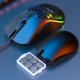 iMICE T60 7-key Custom Colorful Luminous Wired Honeycomb Gaming Mouse ...