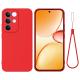 For Realme C85 Pro 4G Solid Color Liquid Silicone Dropproof Full ...