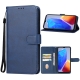 For Itel A60s Leather Phone Case(Blue)