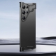 For Samsung Galaxy S24 Ultra 5G Frameless Metal Corner Pad Phone Case ...