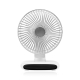 N702 Smart Digital Display Desktop Oscillating Fan(White)