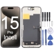 For iPhone 15 Pro YK OLED LCD Screen with Digitizer Full Assembly ...