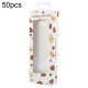 50pcs Long Lanyard Packaging Box