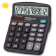 OSALO OS-837 12 Digits Desktop Calculator Solar Energy Dual Power ...