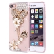 Fevelove for iPhone 8 & 7 Diamond Encrusted Pearl Butterfly Pattern PC ...