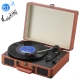 EC102REC Suitcase Design Music Disc Player Tuntable Record Player