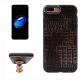For iPhone 8 Plus & 7 Plus Crocodile Texture Magnetic Suction Style TPU ...