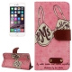 Bra Pattern Leather Case with Holder & Card Slots for iPhone 6 & 6S