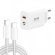 PD30W USB-C / Type-C + 8 Pin + USB Charger with Double Headed Type-C ...