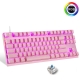 MOTOSPEED CK82 87 Keys RGB Backlight Full-key No PunchMacro Definition ...