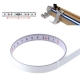1m Sticky Scale Steel Ruler with Glue Scale Tape Measure Self-adhesive ...