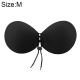 Women Self-Adhesive Strapless Bandage Blackless Solid Bra Silicone ...
