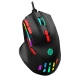 K-Snake Q15 9 Keys RGB Light Effect Wired Mechanical Mouse, Cable ...