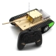 Wooden Electric Simulation Crawler Tank DIY Toy Assembly Model,Spec: No ...