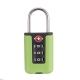 TSA Customs Code Lock Travel Luggage Lock Mini Contrast Color Design ...